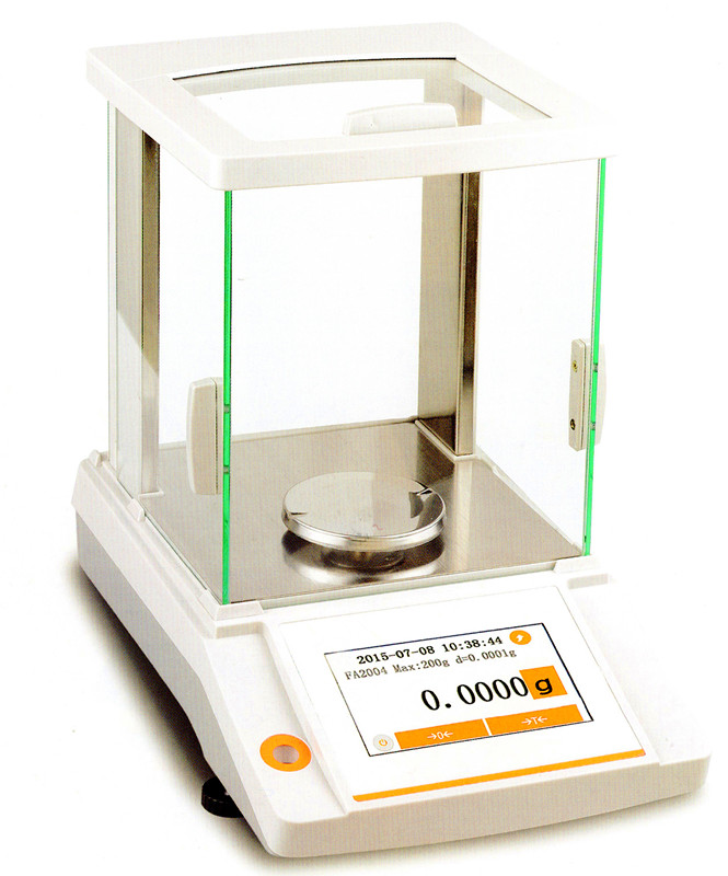 Analytical Balance 220g/0.1mg internal calibration touch screen panel ...