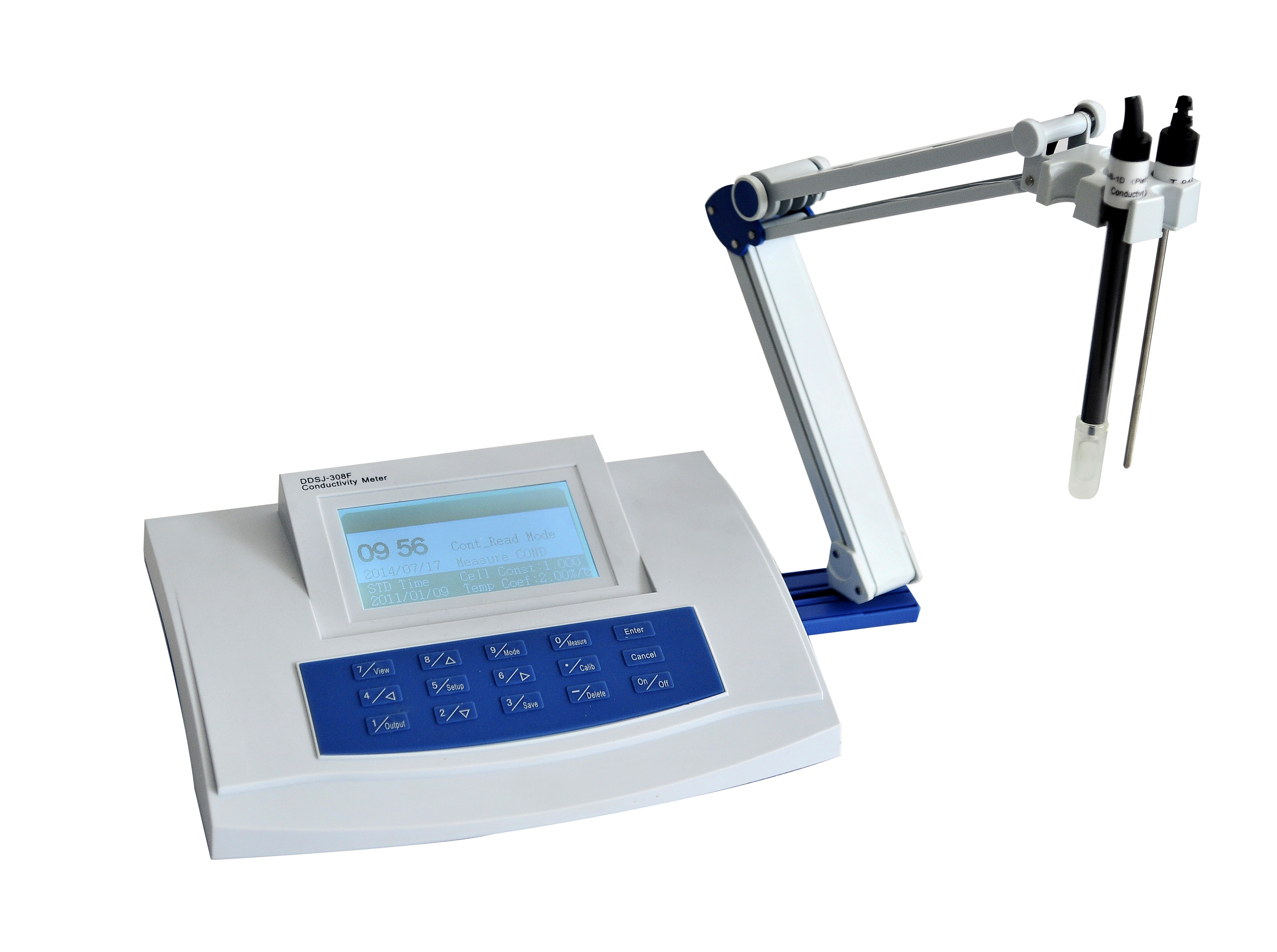 Benchtop Conductivity Meter, 0.000μS/cm~199.9mS/cm, Conductivity ...