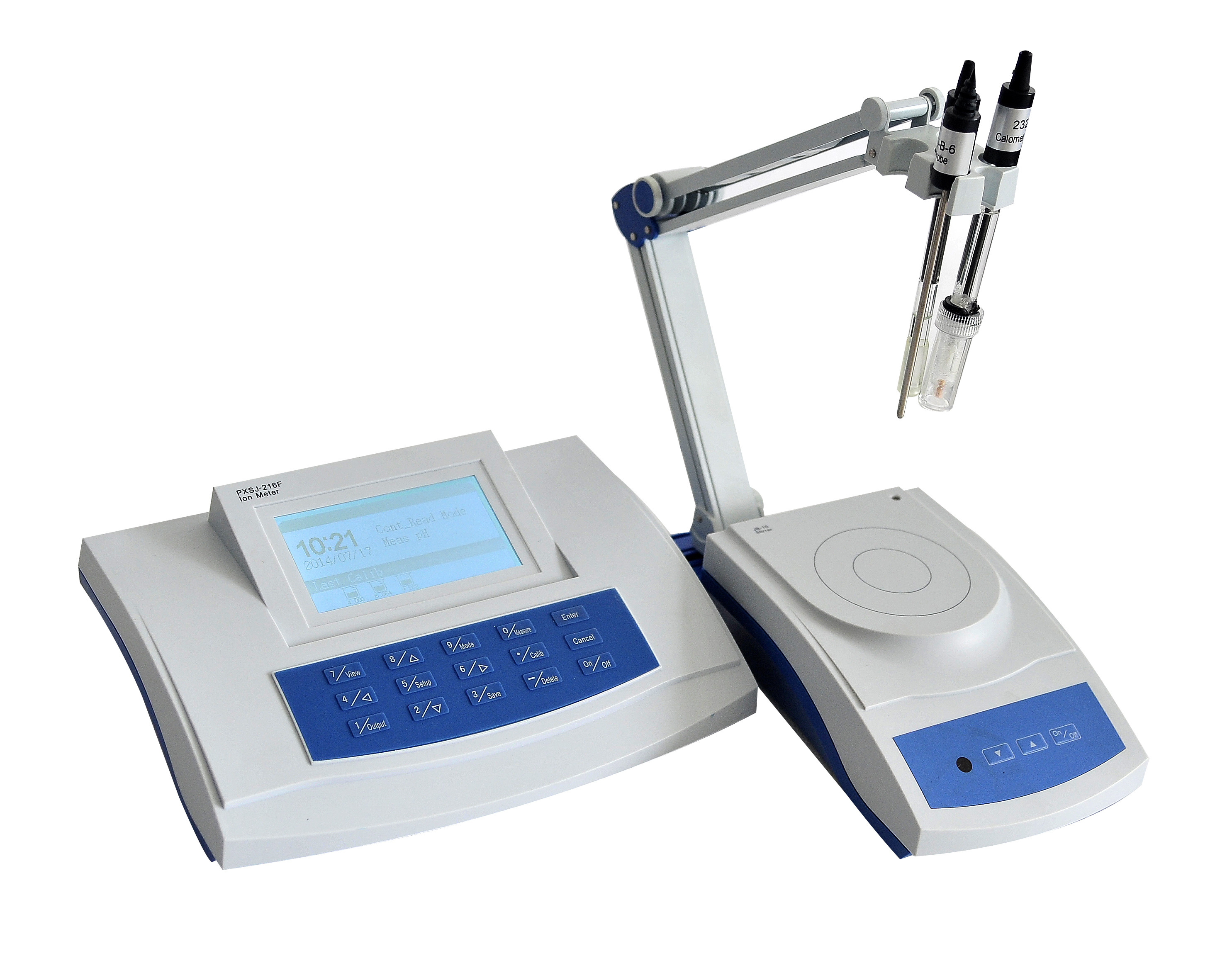 Advanced Benchtop ISE Meter For pX/ISE/ORP/℃, USB Interface GLP Compliance