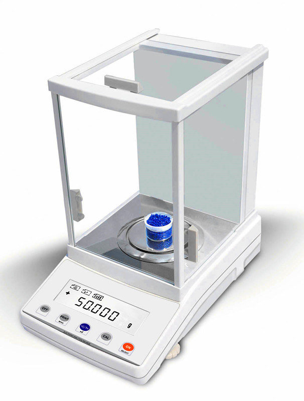 3 decimal precision balance, capacity 600g, readability 1mg, internal ...